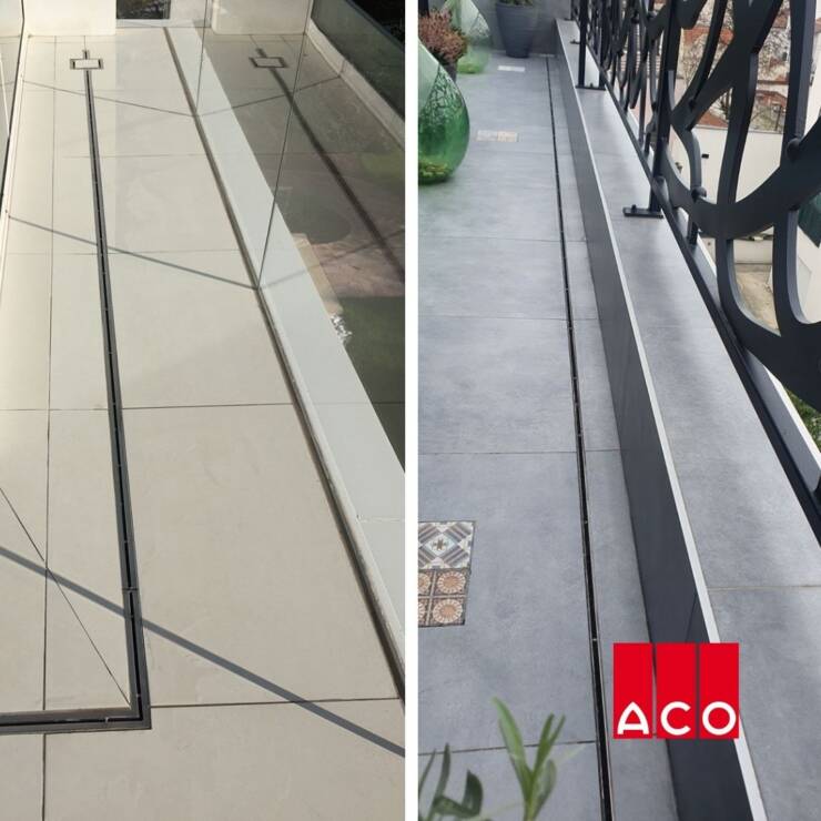 ACO Slot 8 - Diskretan i neupadljiv sistem linijskog odvodnjavanja - GRENEF