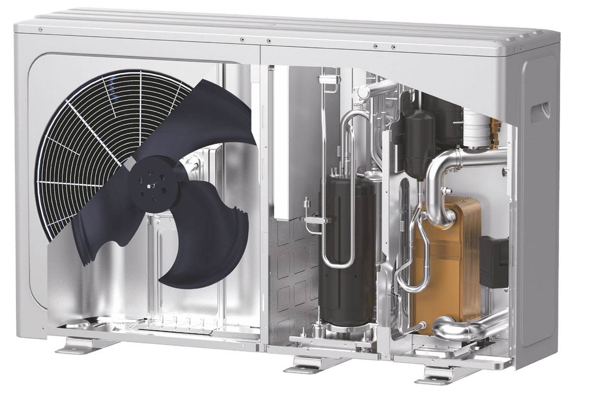 Inovativna Centrometal toplotna pumpa R290 Monoblok - GRENEF