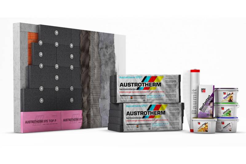Fasadni termoizolacioni sistem AUSTROTHERM & BAUMIT - GRENEF